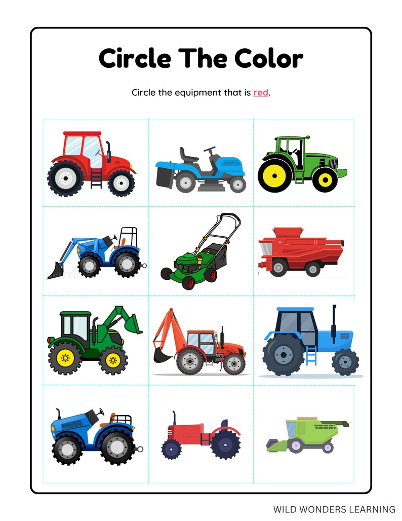 Farm Activity Book - Etsy