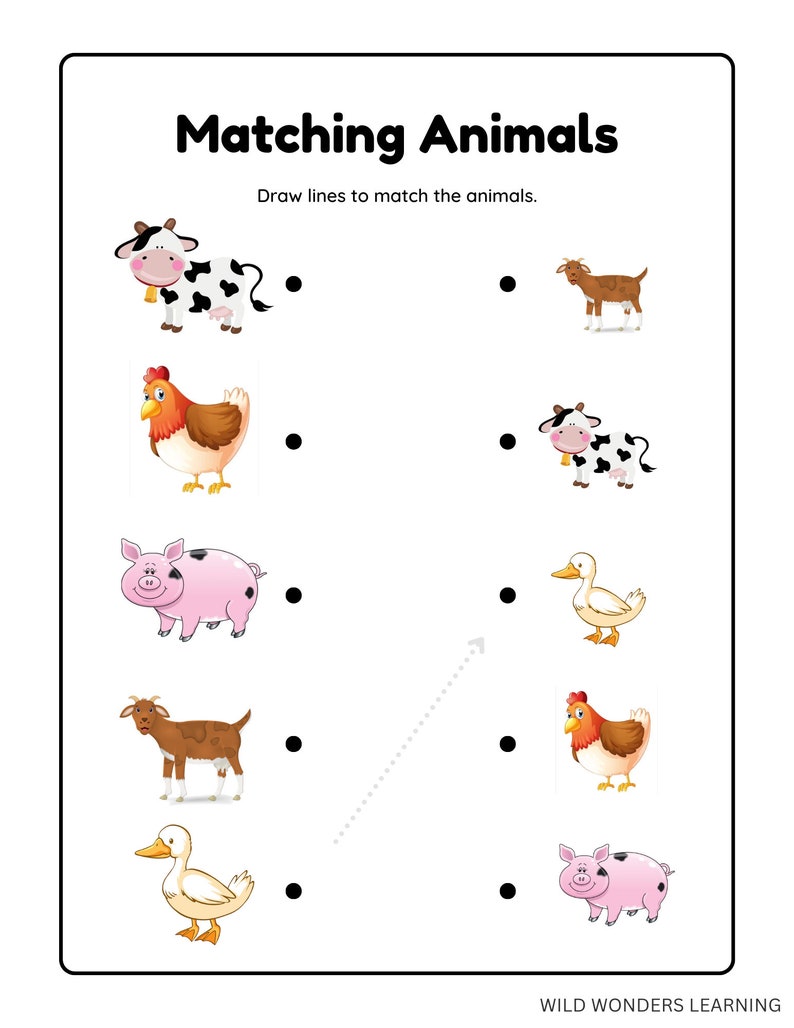 Farm Activity Book - Etsy