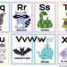 Animal Alphabet Flashcards - Etsy