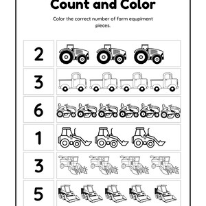 Farm Activity Book - Etsy