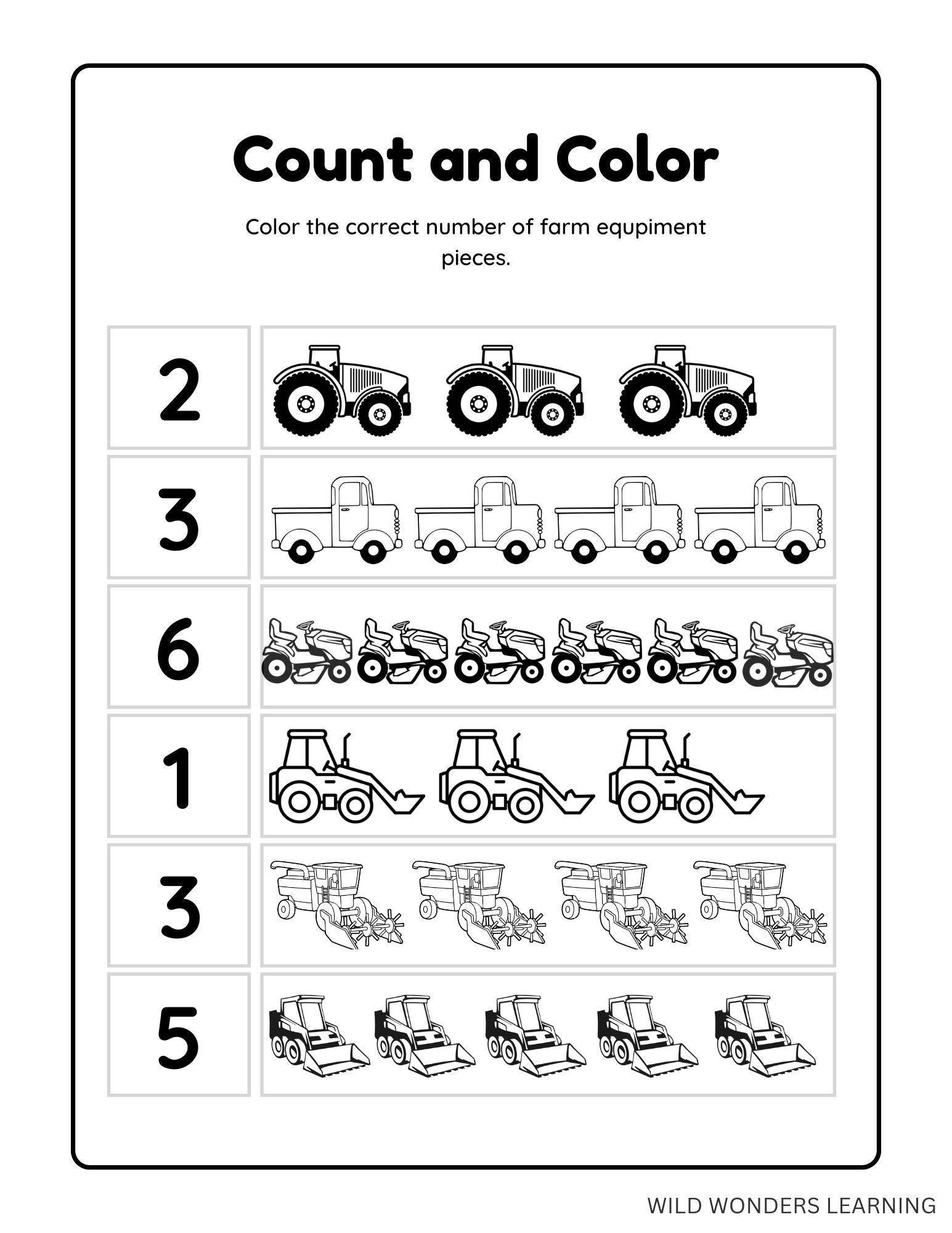 Farm Activity Book - Etsy