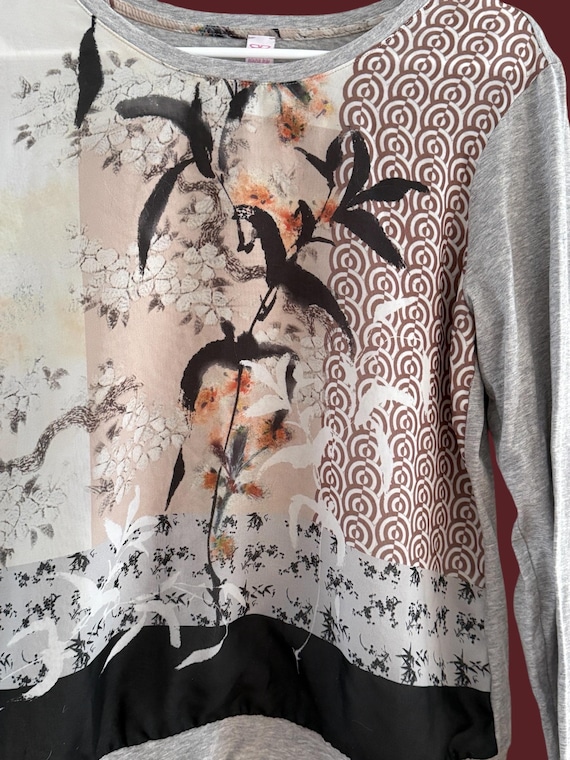 Vintage Basler Art To Wear Blouse - Gem