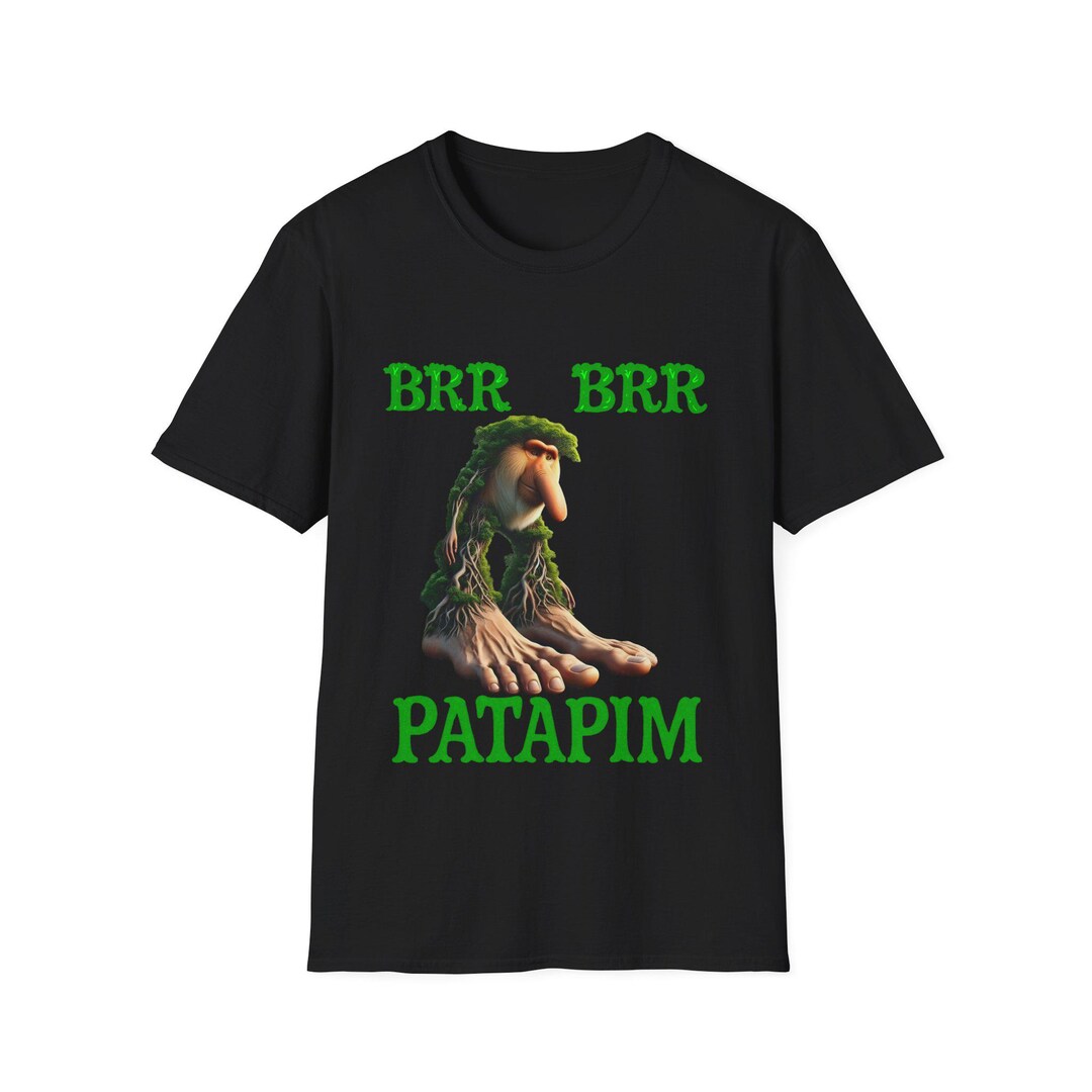 Australia Variant-brr Brr Patapim Meme T-shirt -viral Italian Brainrot ...