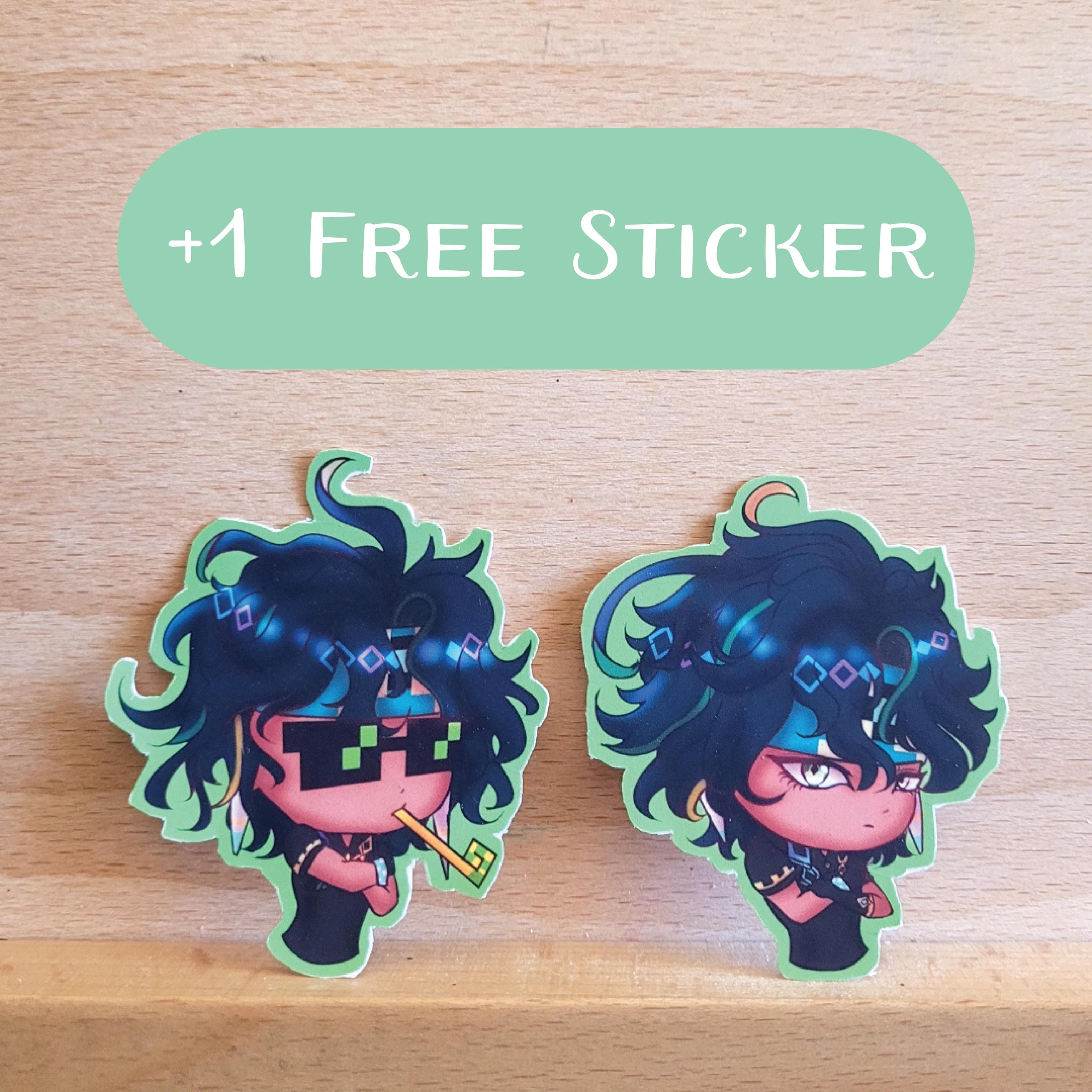 Genshin Impact Stickers | Kinich Mualani Kachina Mavuika Sticker - Etsy