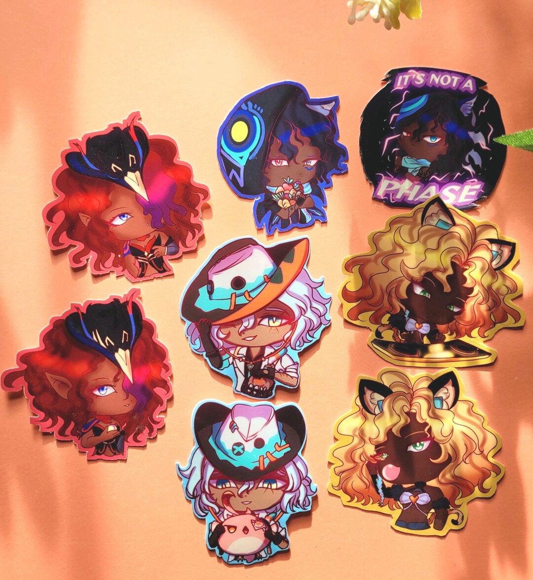 Genshin Impact Natlan Stickers | Ifa Xilonen Chasca Ororon Sticker ...