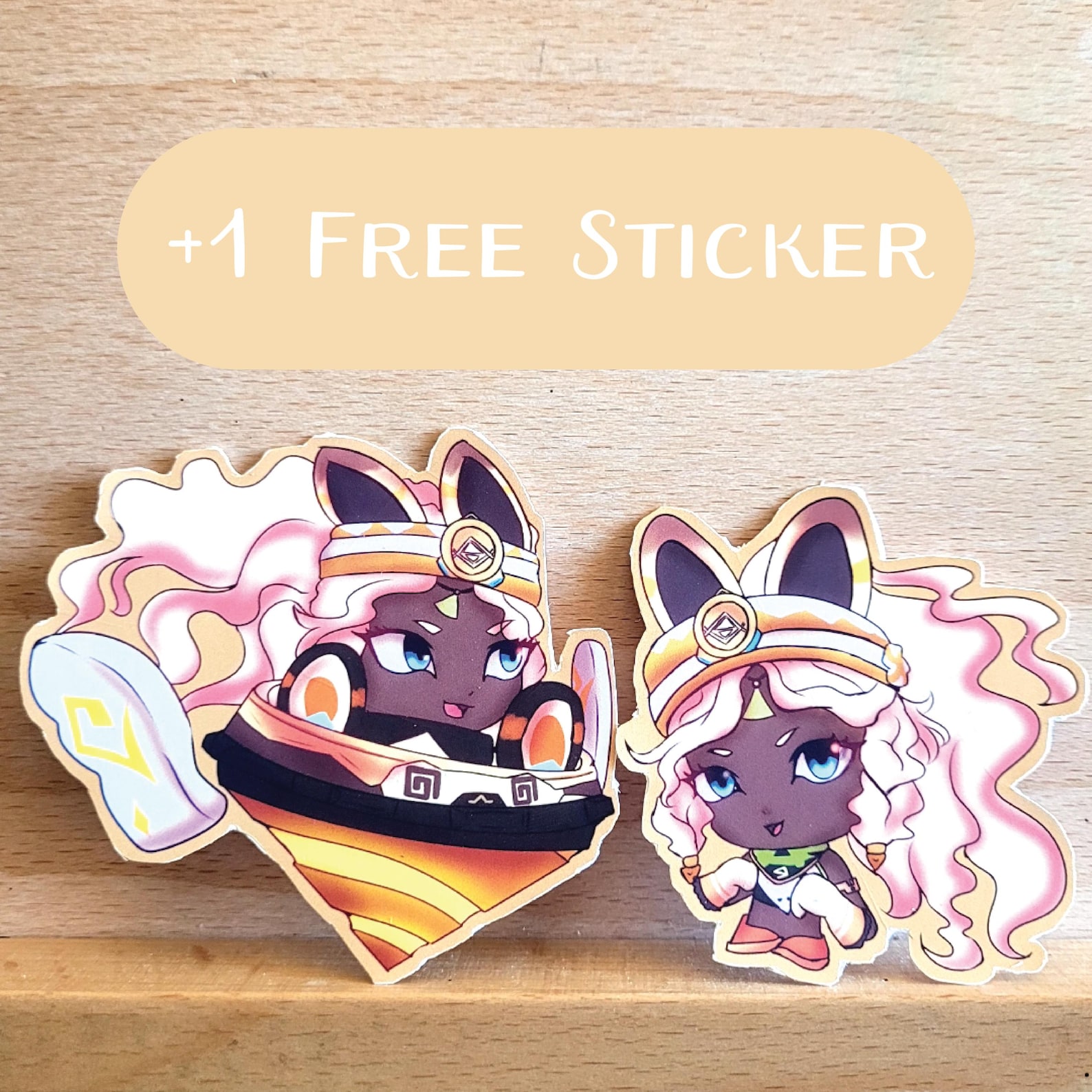 Genshin Impact Stickers | Kinich Mualani Kachina Mavuika Sticker - Etsy