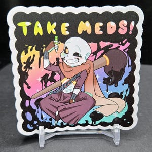 Undertale AU/UTMV Self Care Reminder Stamp Stickers - Etsy
