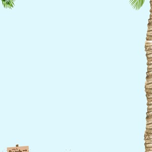 Printable Stationery, Writing Paper, Summer, Way to Beach - Etsy