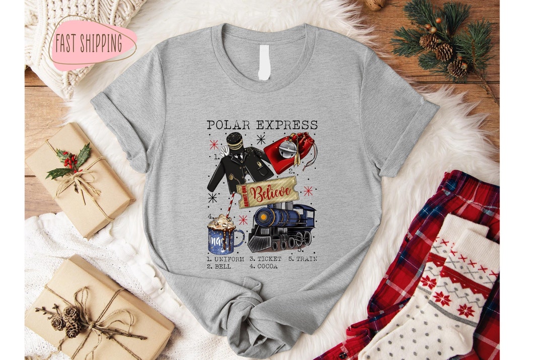 Polar Express T-shirt, Polar Express Trip, Christmas Family Trip Tee ...