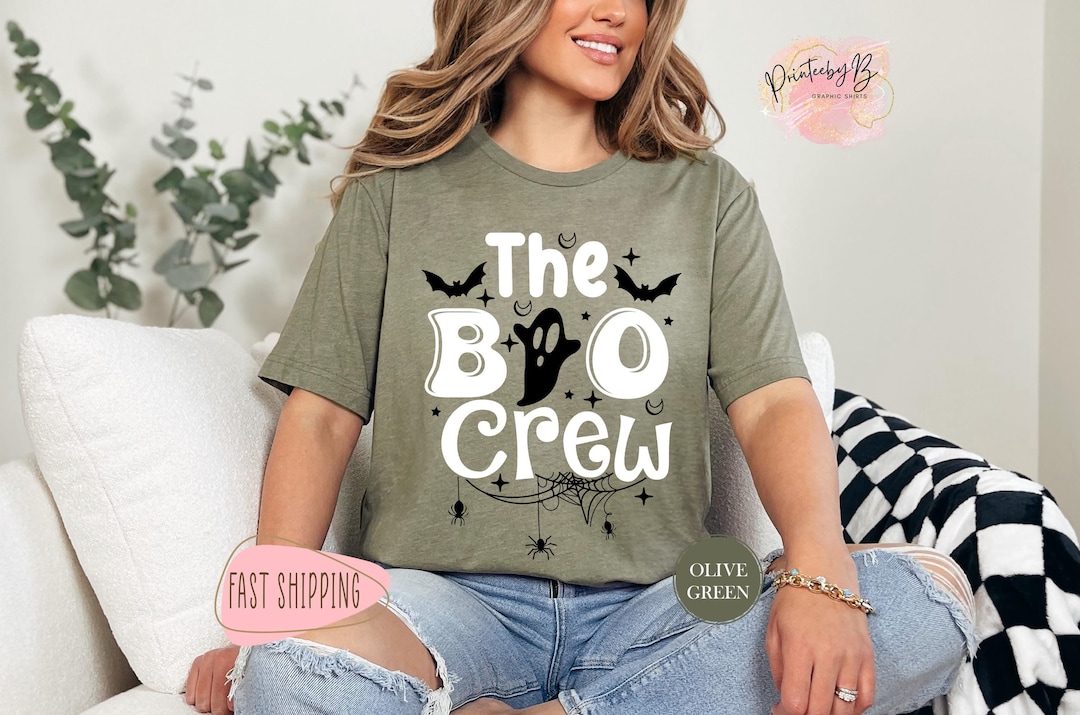 The Boo Crew Shirts, Halloween Family Matching Shirt, Halloween Ghost T ...