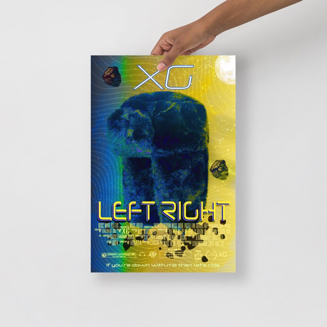Left Right XG Music Movie Poster - Etsy