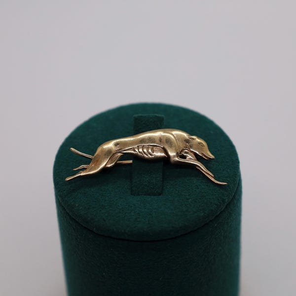 Greyhound Brooch - Etsy UK