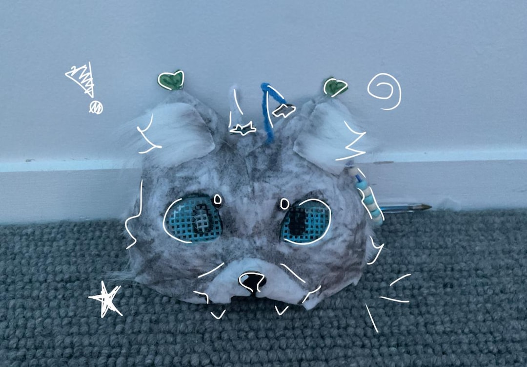 Alien Cat Therian Mask ! - Etsy