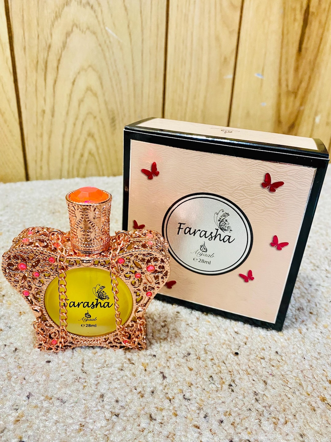 Farasha Arabian Perfume Oil by Khadlaj 28ml - Alcohol-free Exotic ...
