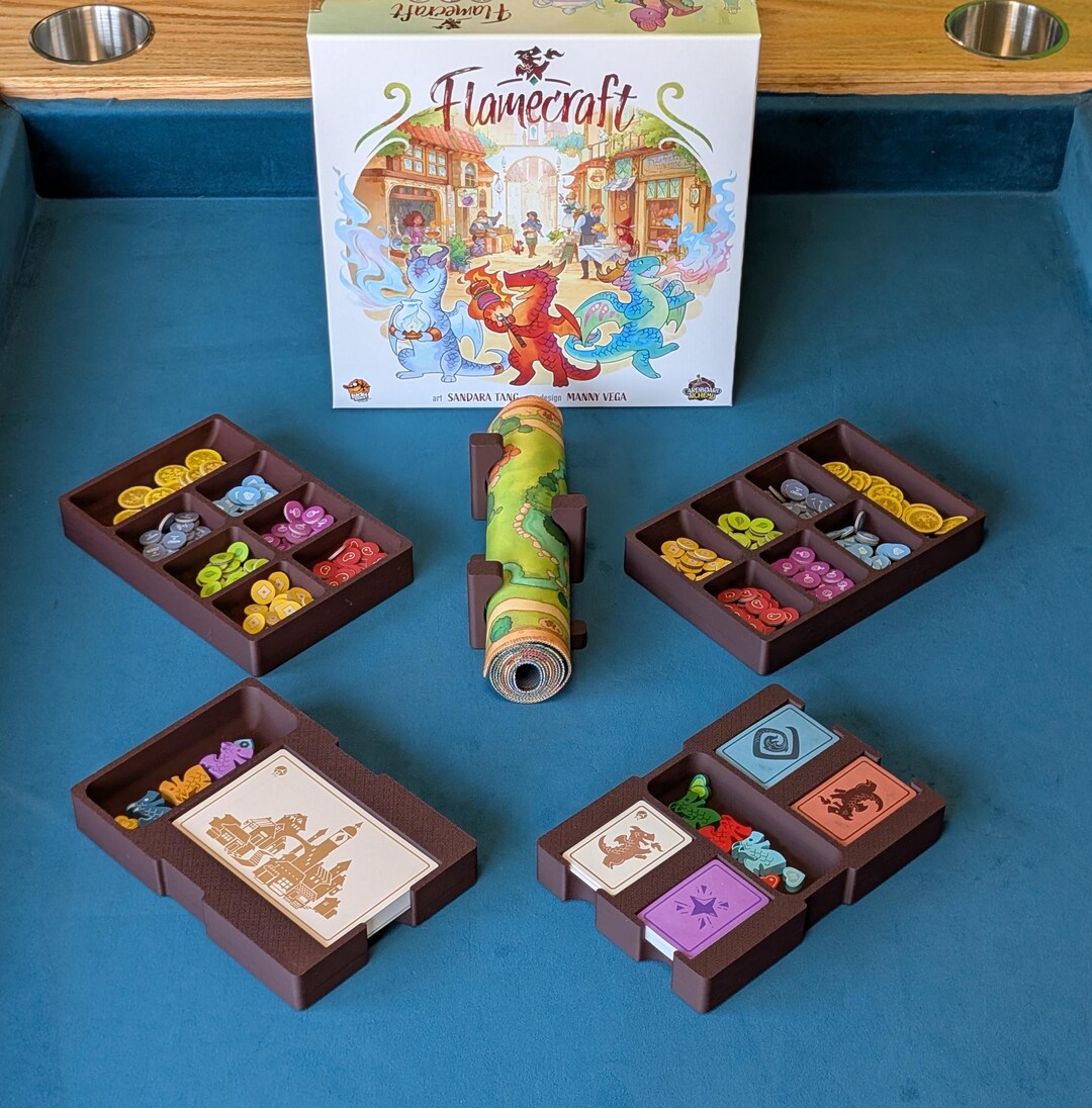 Flamecraft Insert/organizer | 3D Printed | Easy Setup and Storage ...