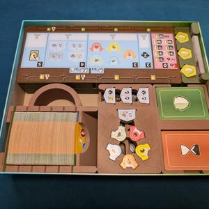 Ark Nova + Marine Worlds Board Game Insert & Organizer | 3D Printed ...