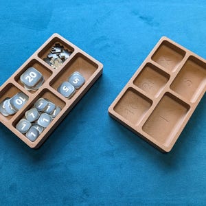 Ark Nova + Marine Worlds Board Game Insert & Organizer | 3D Printed ...