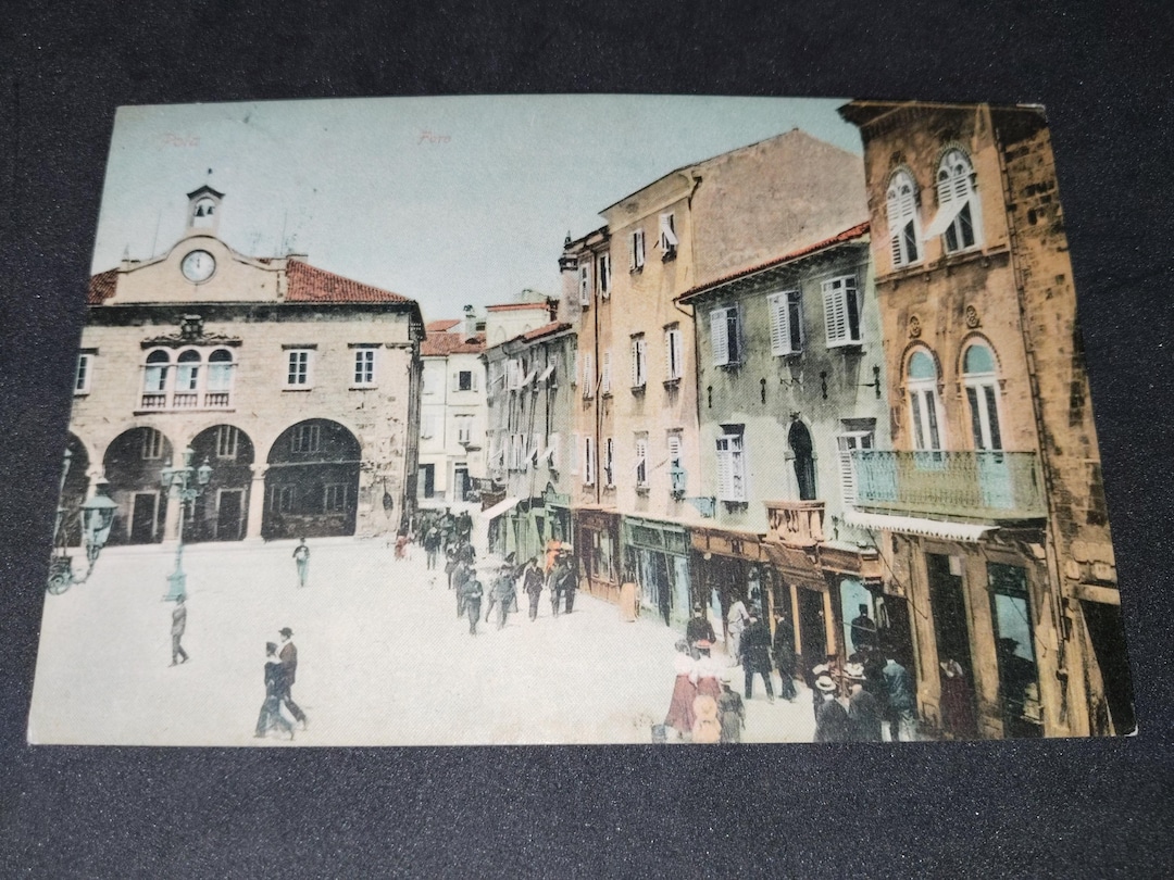 Postcard Italy. Pola.forum.1908. - Etsy