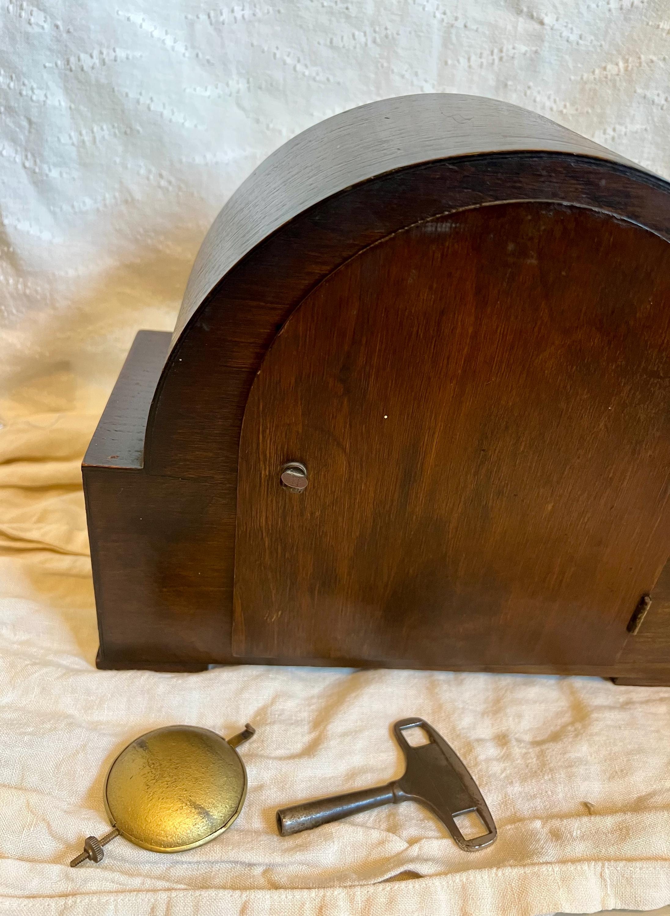 1920s Smiths Enfield Oak Mantel Clock Nonworking, for Parts or Repair ...