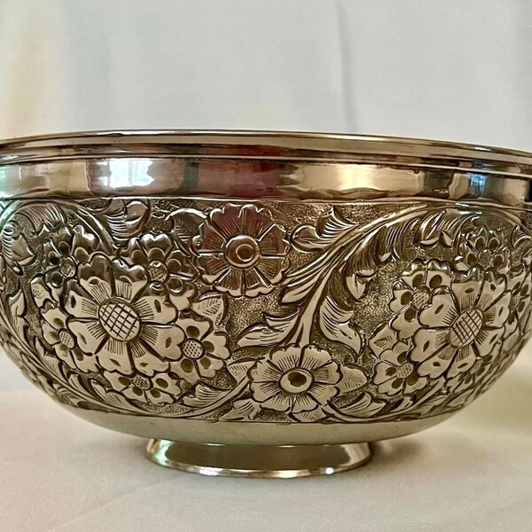 Repousse Silver - Etsy