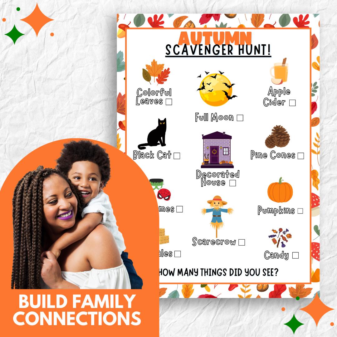 Autumn Scavenger Hunt Printable | Fun Fall Activities for Kids - Etsy