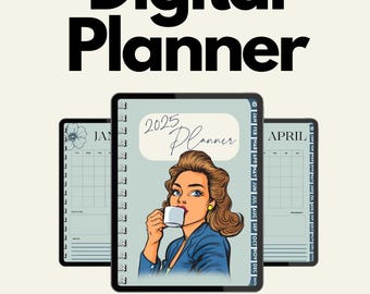 Ultimate All-in-one Undated Digital Planner Fillable Planner Goodnotes ...