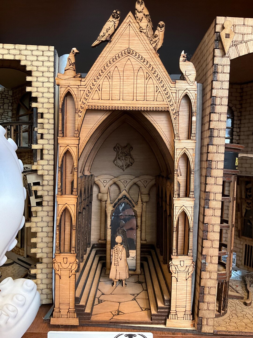 Magic Mirror Diy Book Nook Diarama Kit Birch Plywood 3m - Etsy