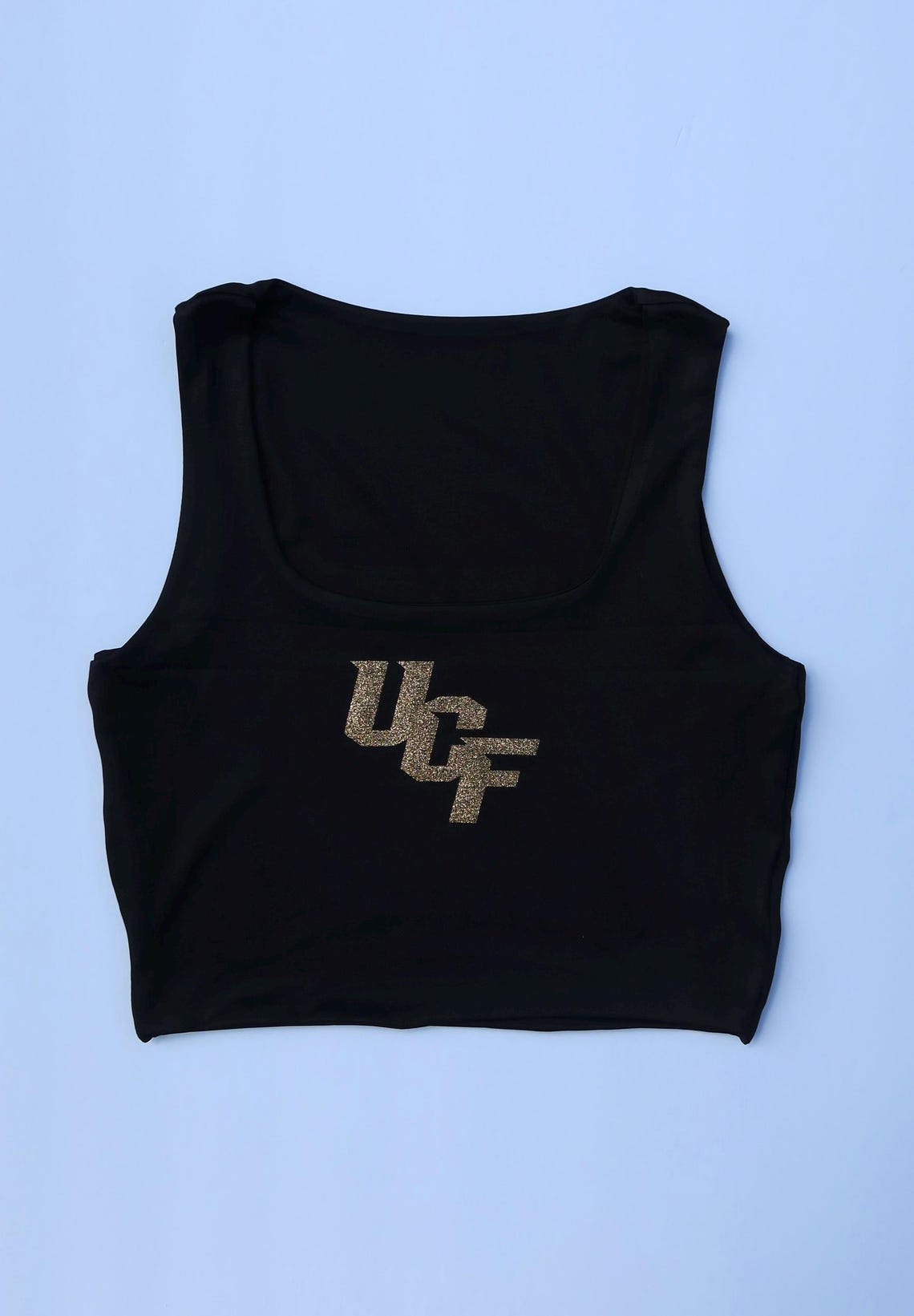 UCF Knights Black Crop Tank - Etsy