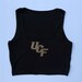 UCF Knights Black Crop Tank - Etsy