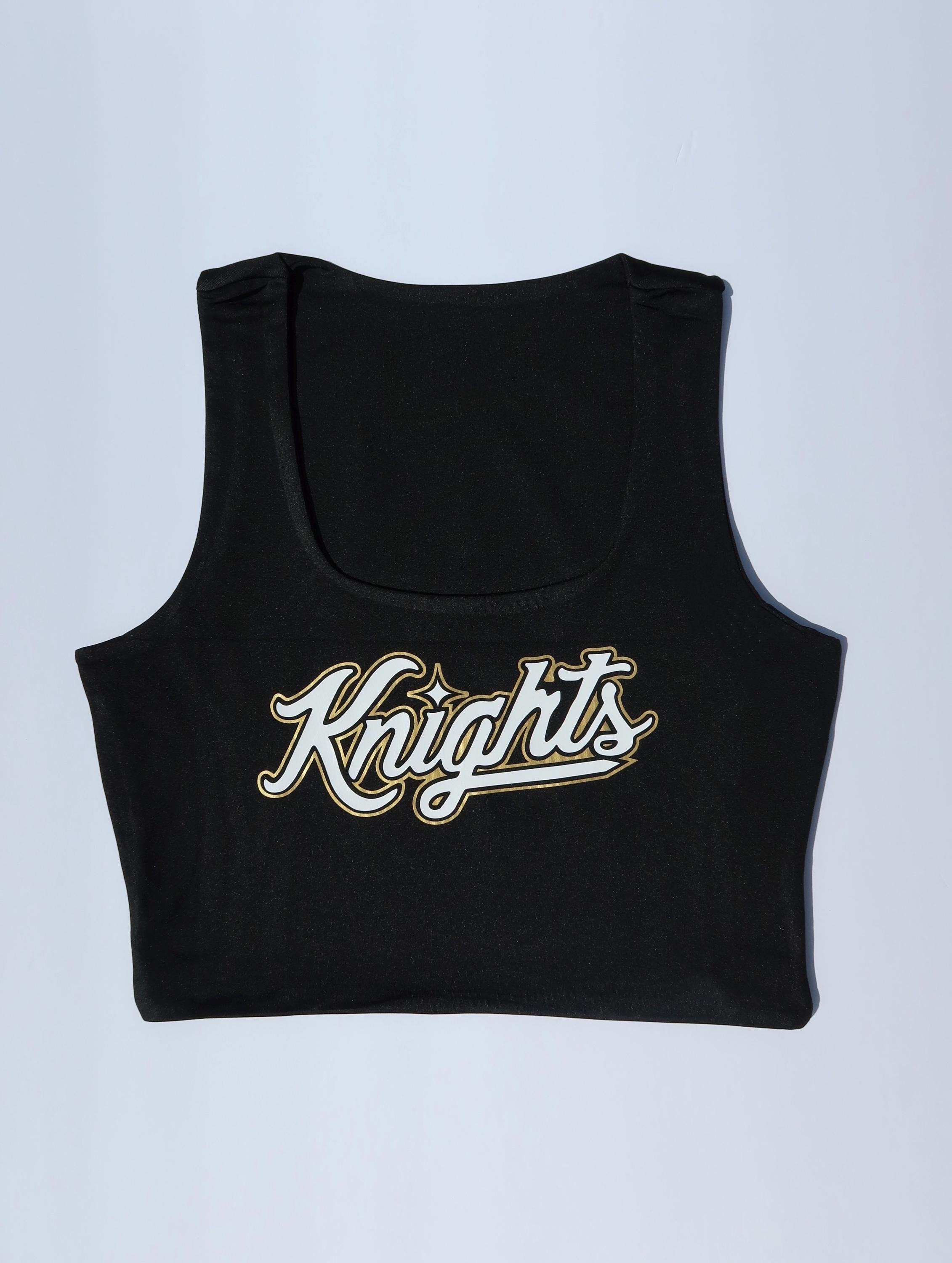 UCF Knights Black Crop Tank - Etsy