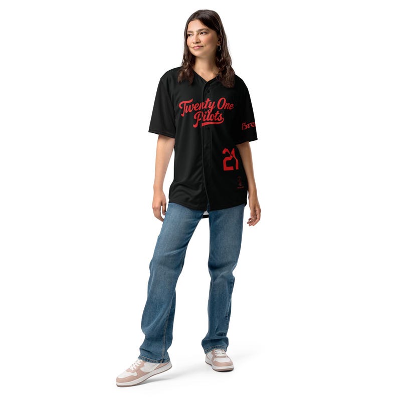 Twenty One Pilots Baseball Jersey: Breach Tour Concert Merch - Etsy