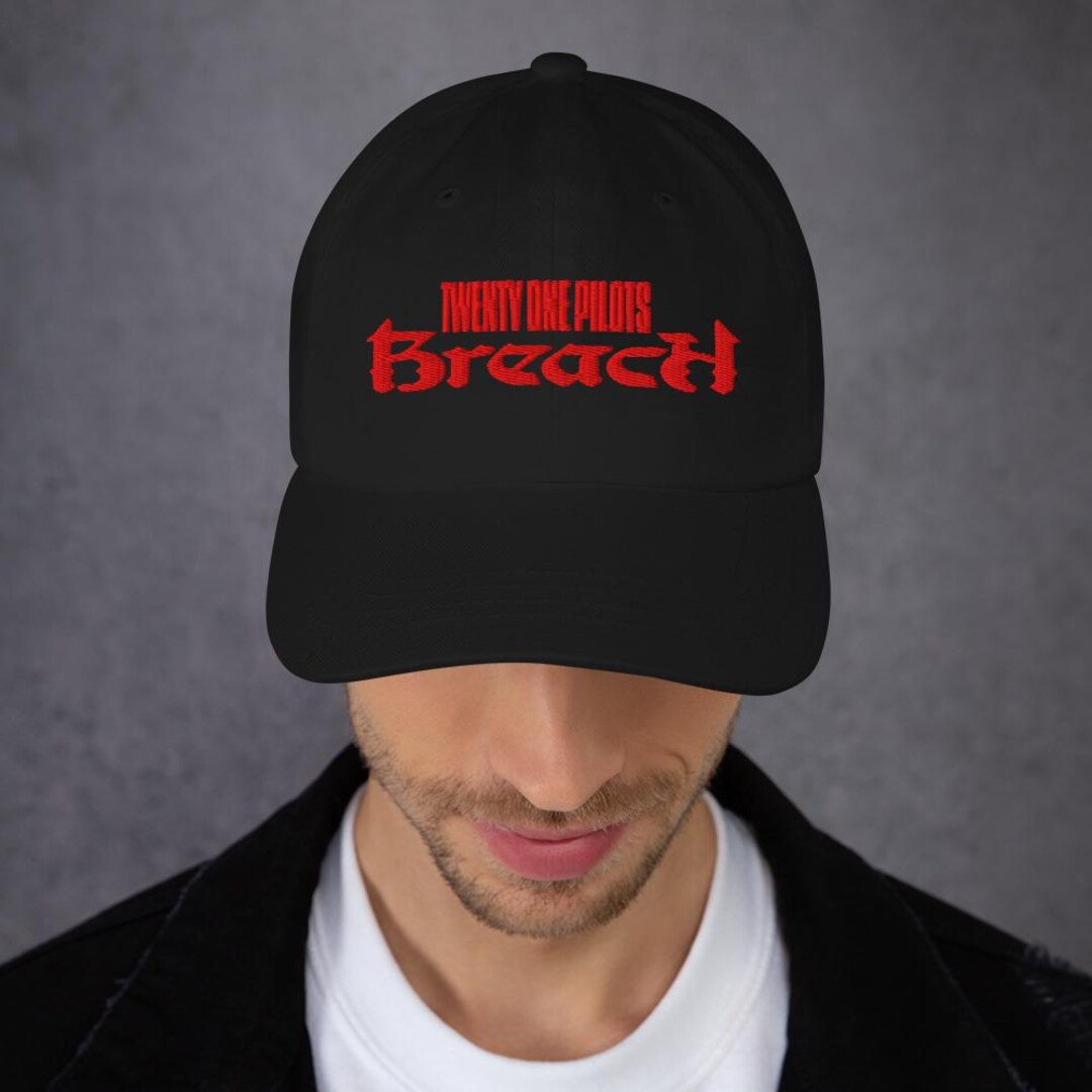 Embroidered "breach" Baseball Hat Fan Created : Twenty One Pilots Fan ...