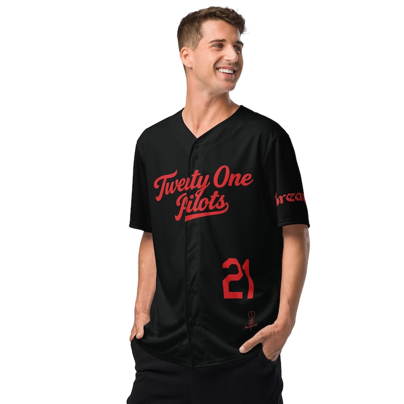 Twenty One Pilots Baseball Jersey: Breach Tour Concert Merch - Etsy