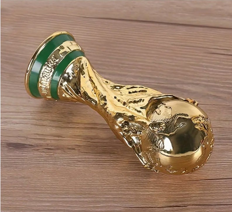 Mini World Cup Trophy Replica Football Fan Memorabilia Soccer ...