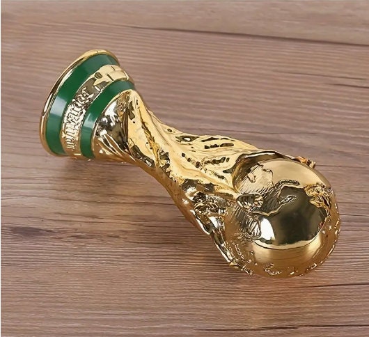 Mini World Cup Trophy Replica Football Fan Memorabilia Soccer ...