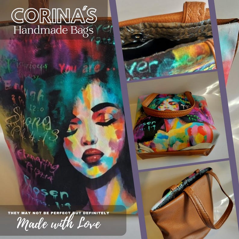 Fashion Tote Bag Leather Tote Bag Fabric Tote Bag Handbag Over the ...
