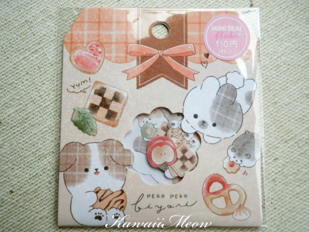 CRUX Sticker Flakes Animals Sweets 21 Pieces 116661 - Etsy