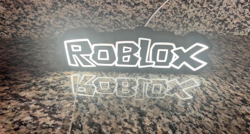 Roblox Lightbox: 3D Printed Gamer Decor - Etsy