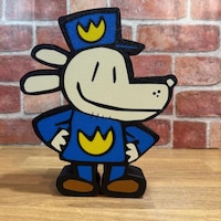 Dog Man SVG PNG JPG - Etsy