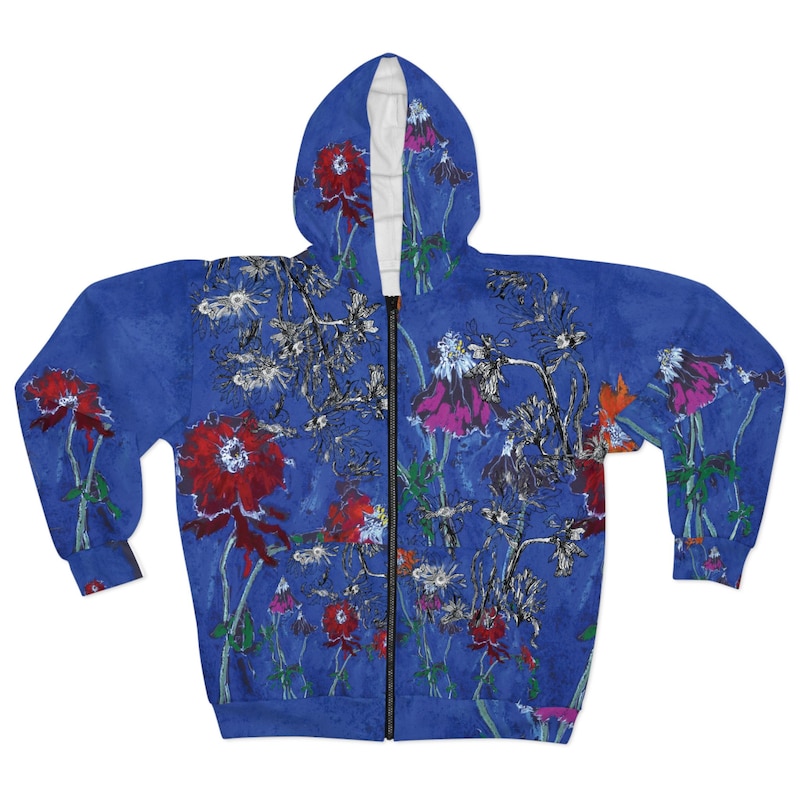 Hand Painted Hoodie - Etsy