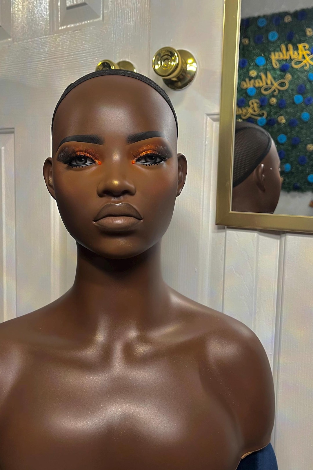 Custom Glam Mannequin Head Product Display Mannequin - Etsy