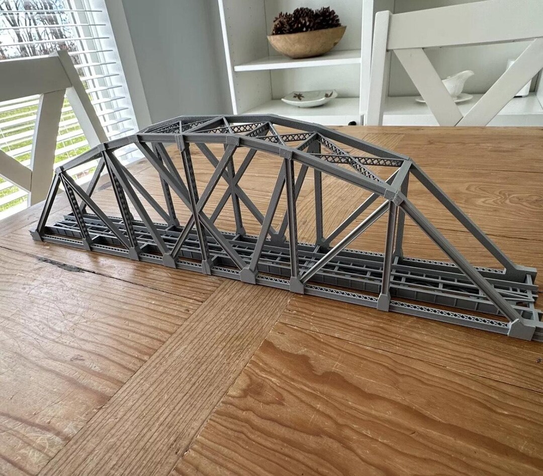 HO Scale 21 Inch145ft Arched Truss Bridge not Assembled Highly Detailed ...
