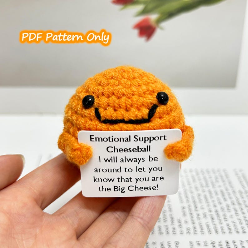 PDF Pattern Only,crochet Cheeseball PDF Pattern,amigurumi Crochet ...