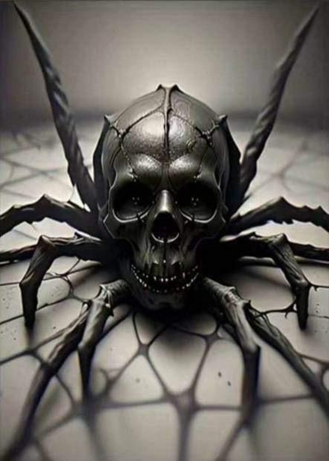 Skull Spider DIY 5D Full Round Drill Diamond Painting - Etsy