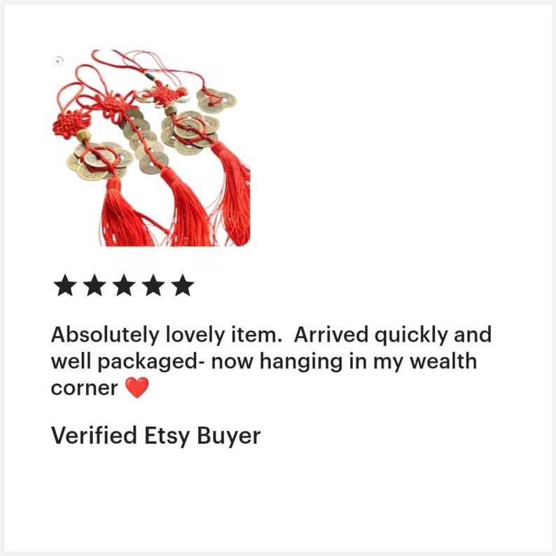 2026 Chinese New Year Feng Shui Ancient Coin Knot Charm | Temple ...