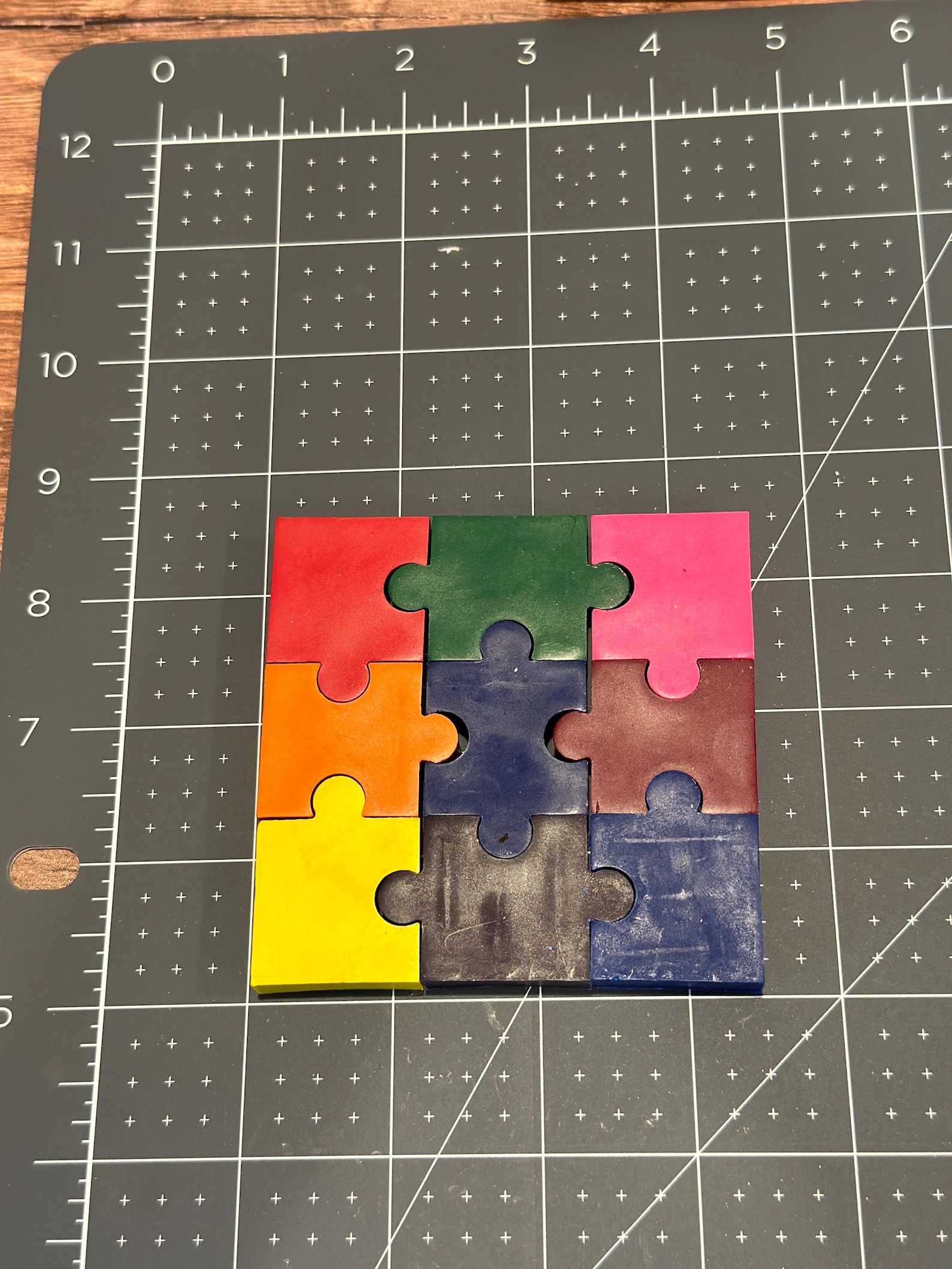 Puzzle Crayons Gift Set - Custom Made Rainbow Present for Kids - Etsy