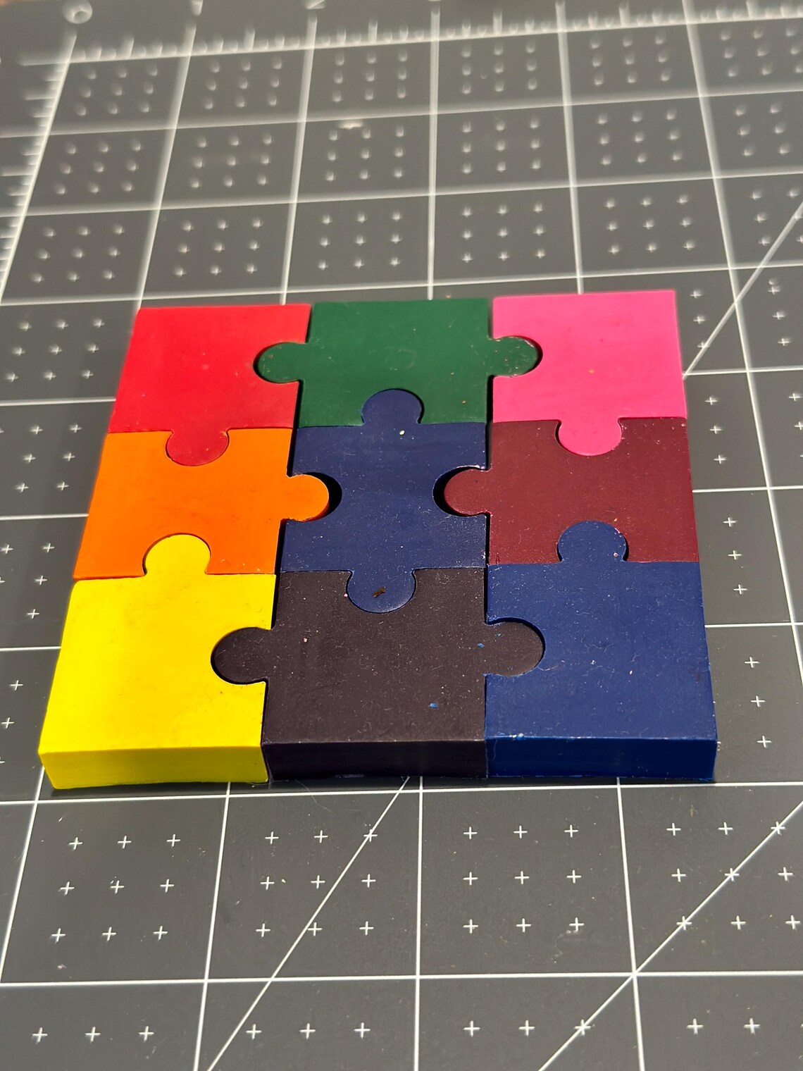 Puzzle Crayons Gift Set - Custom Made Rainbow Present for Kids - Etsy