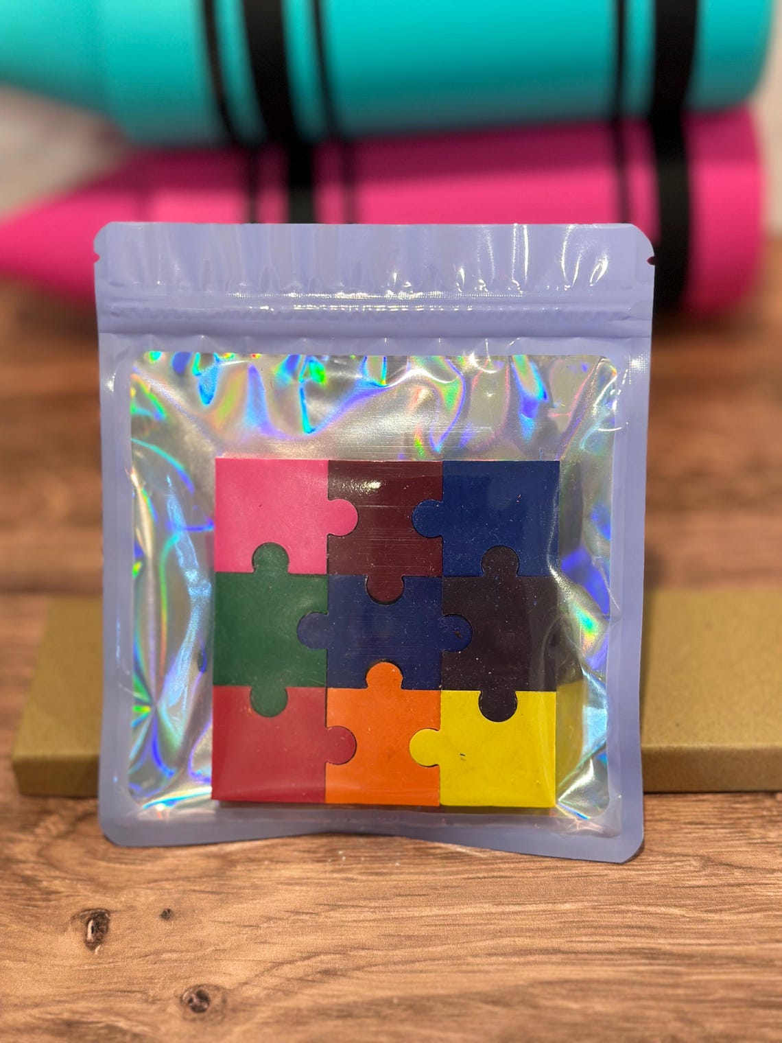 Puzzle Crayons Gift Set - Custom Made Rainbow Present for Kids - Etsy