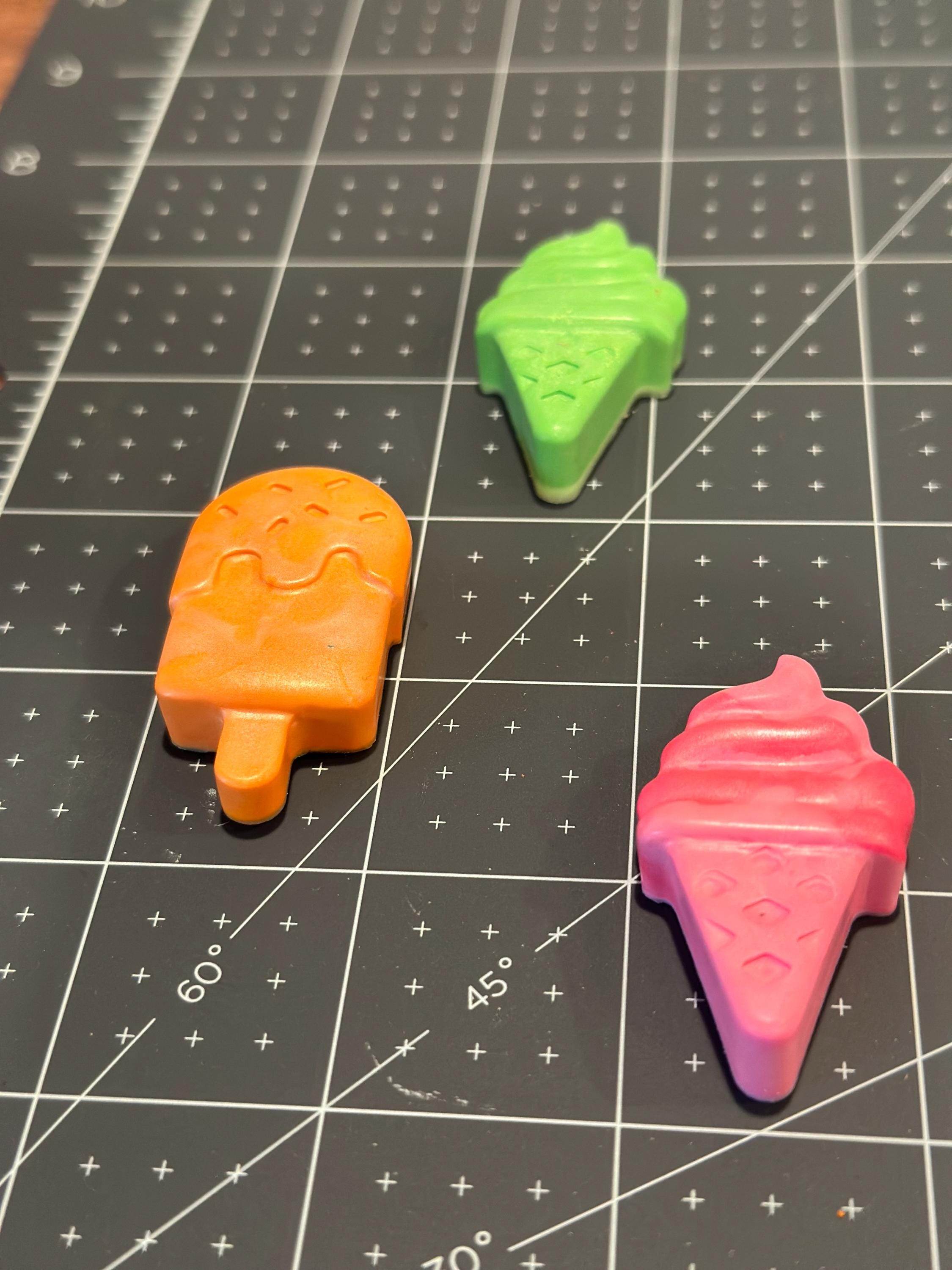 Ice Cream Crayons Gift Set - Custom Made Rainbow Present for Kids - Etsy