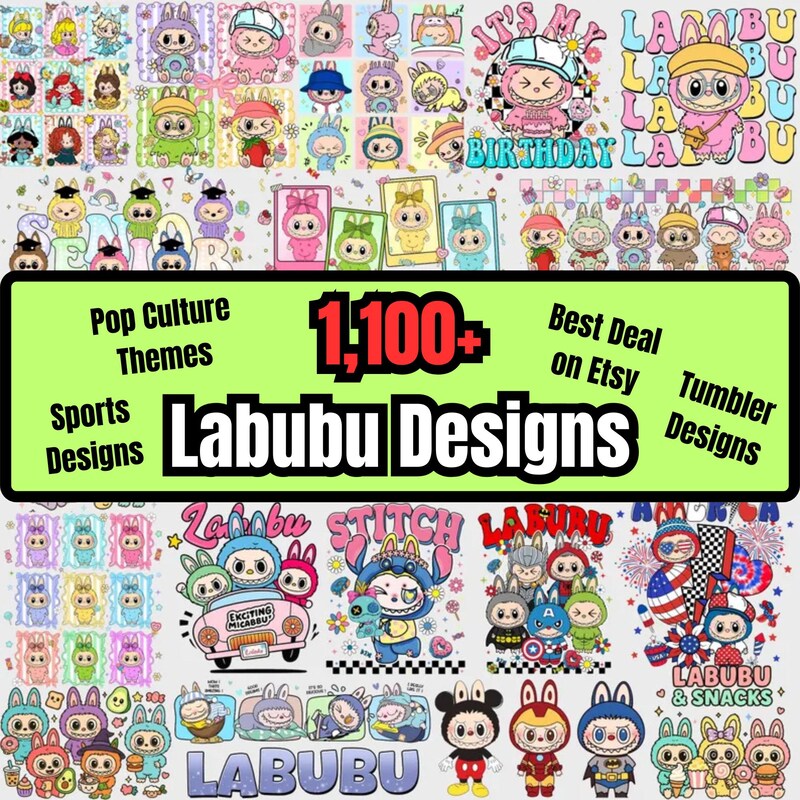Customized Labubu Face - Etsy